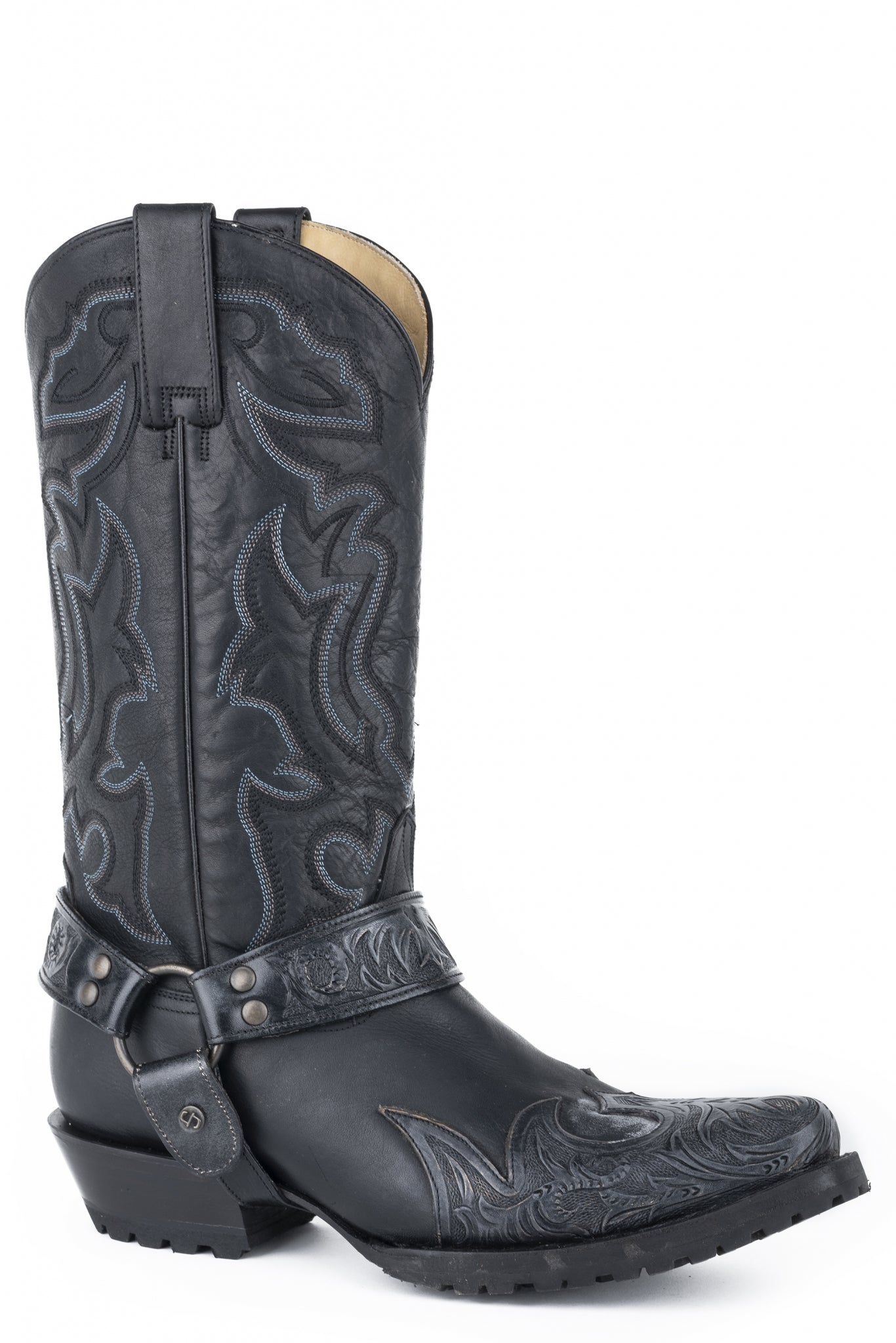 Stetson Mens Outlaw Sciver Biker Lug Sole Boots– StateLineTack