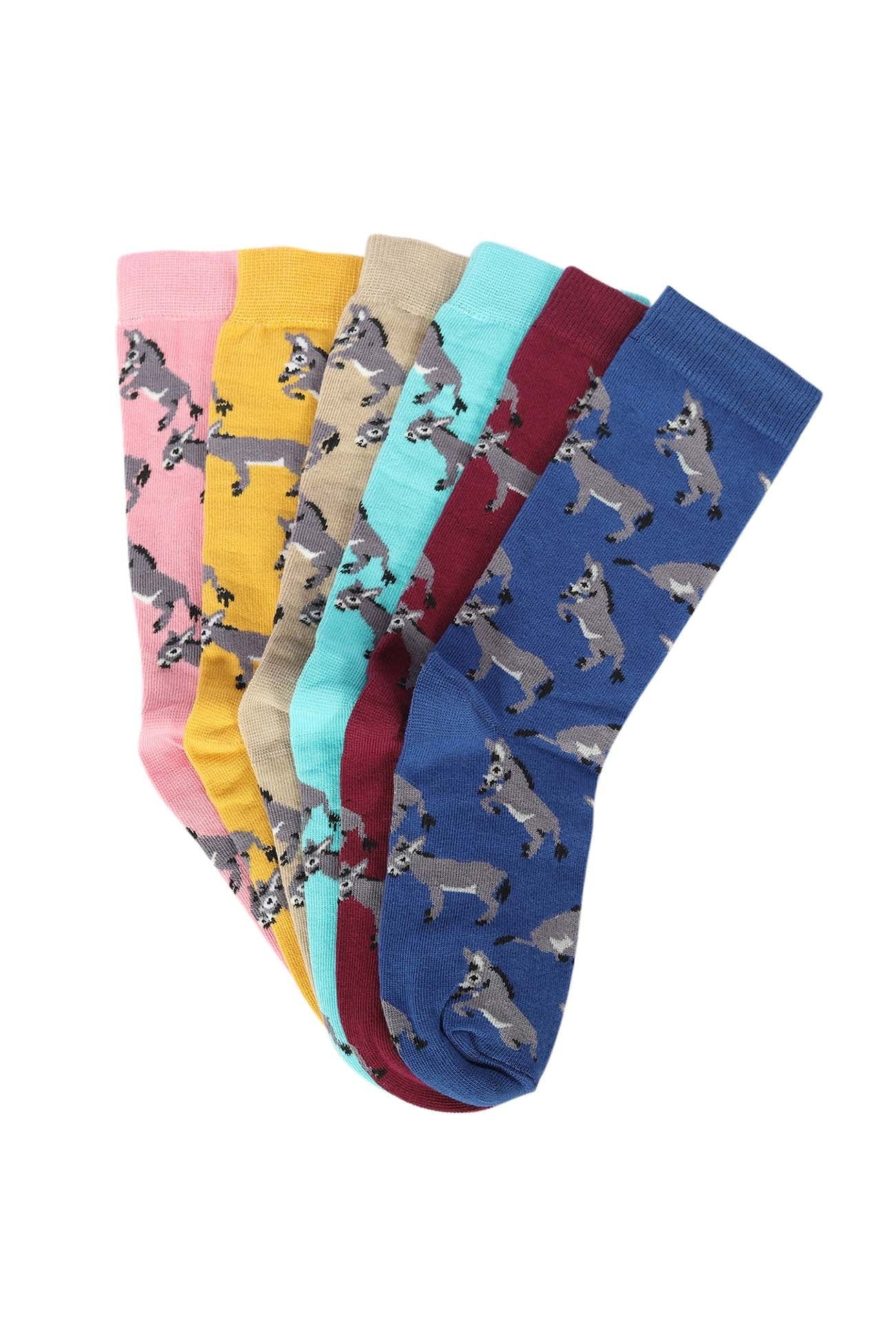AWST Int'l Playful Donkeys Socks– StateLineTack