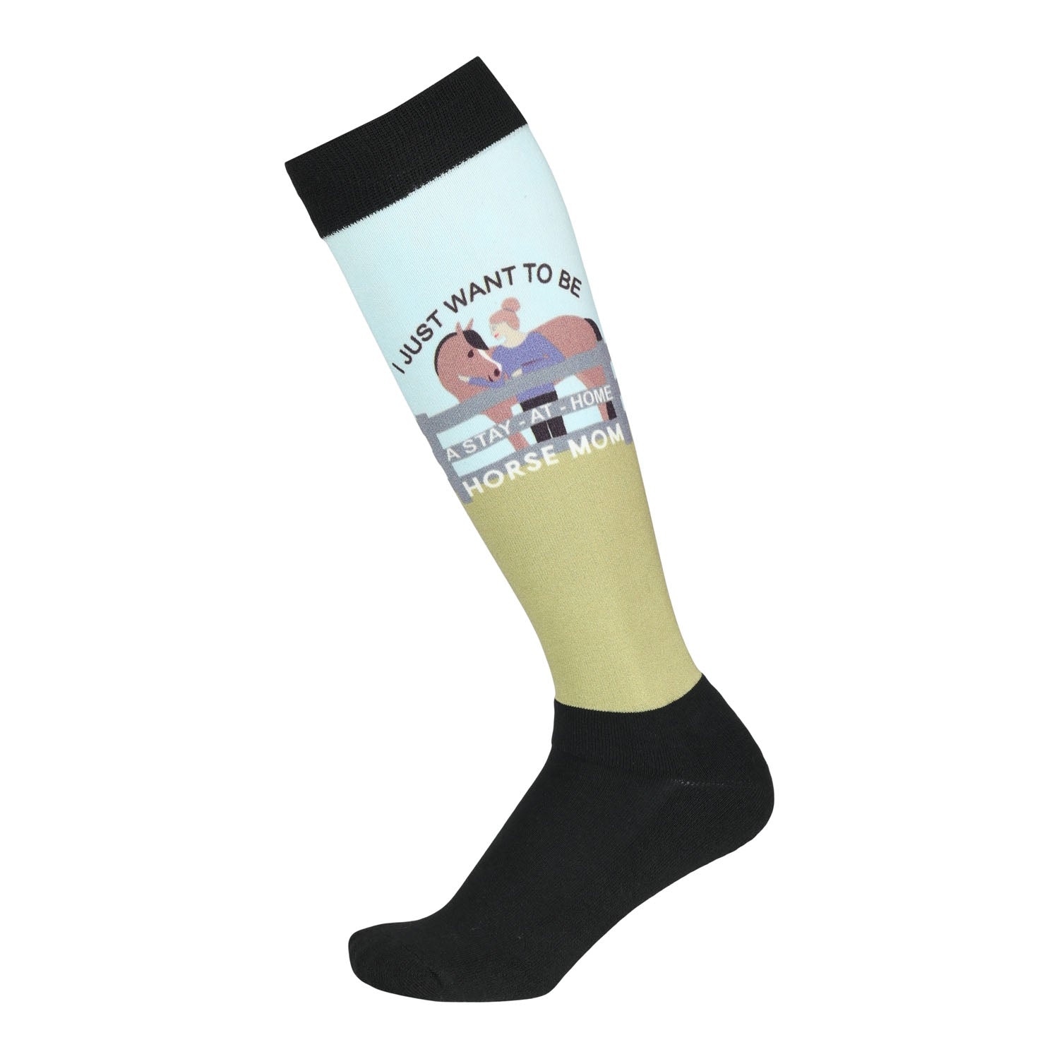 Dapplebay Horse Mom Slick Boot Socks– StateLineTack