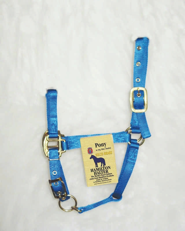 Nylon Chin Halter For Ponies Pony Brn– StateLineTack
