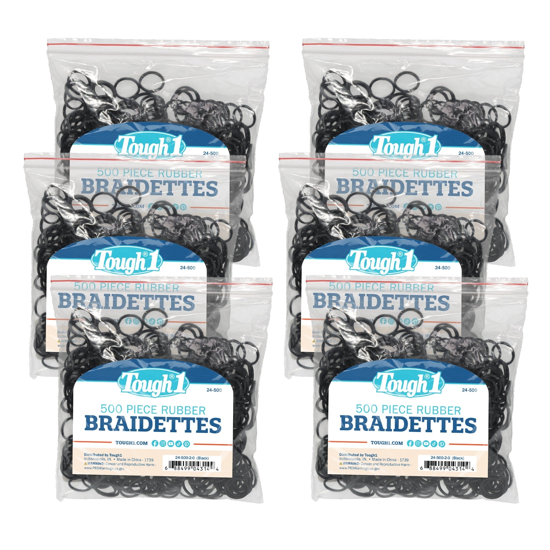 Equitare Braidettes Braiding Bands 6 Packs– StateLineTack