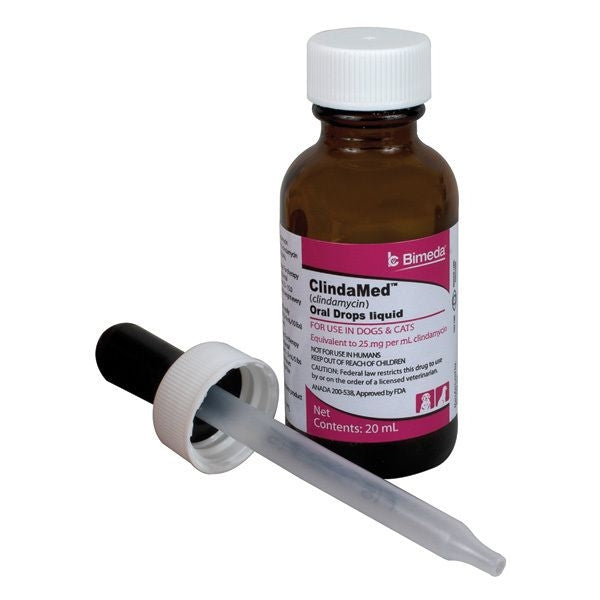 Clindamycin 25mg/ml Drops 20ml– StateLineTack