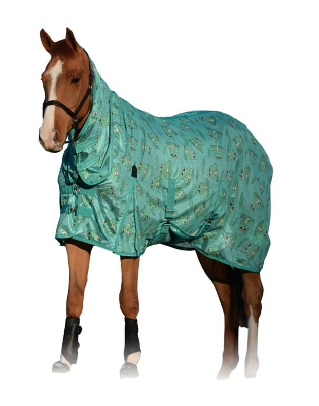 Saxon Mesh Gusset Combo Neck Fly Sheet– StateLineTack