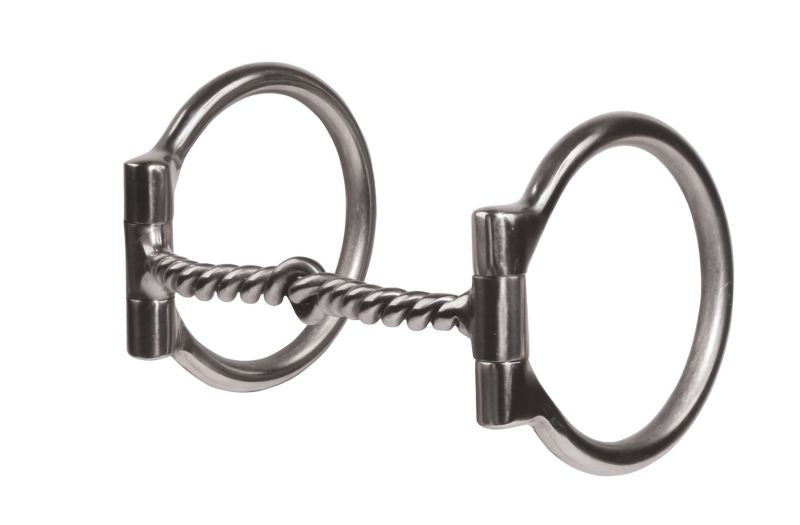 Pro Choice Equisential Twisted Wire D Ring Bit– StateLineTack