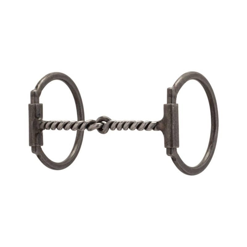 3" D-Ring Twisted Wire Snaffle 5"– StateLineTack