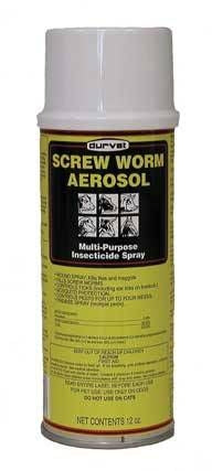 Screw Worm Aerosol Treats Screwworms/Gnats/Flies– StateLineTack