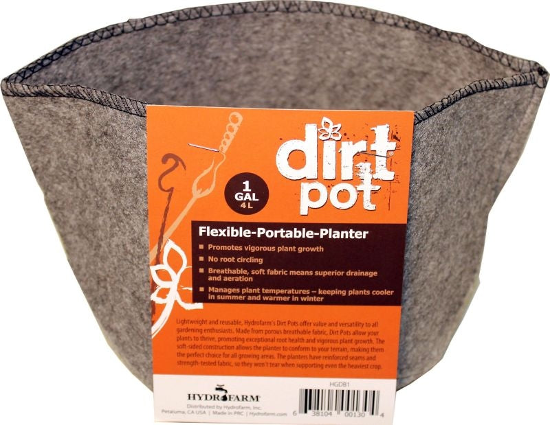 Hydrofarm Dirt Pot– StateLineTack