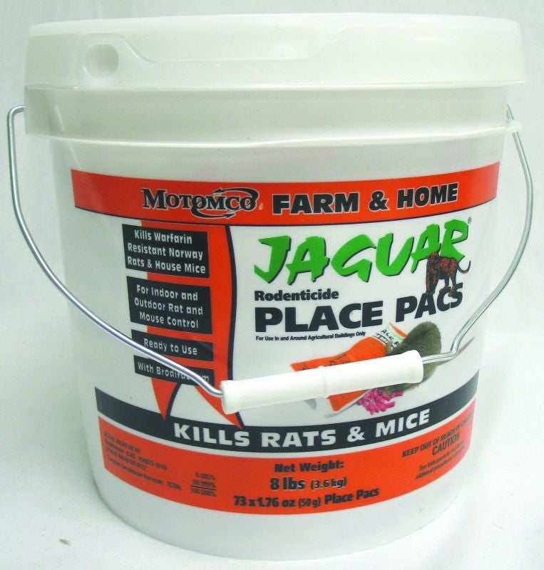 Jaguar Rodenticide Pail 73 50 Gm Pacs– StateLineTack