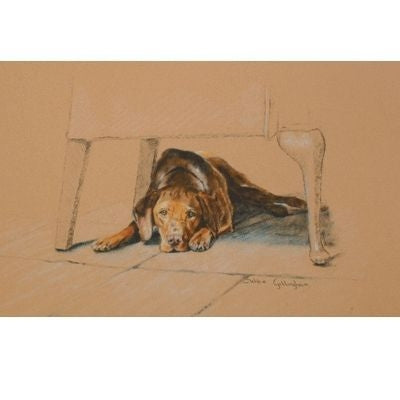 His Masters Chair By Debbie Gillingham 8 x 5.5– StateLineTack