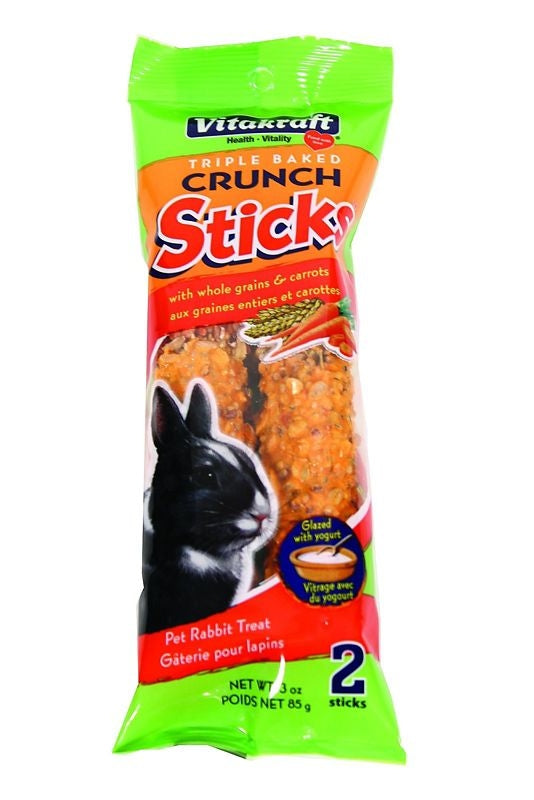 Vitakraft Crunch Stick Rabbit Treat Carrot– StateLineTack