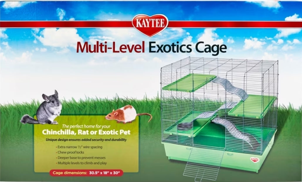 Kaytee My First Home Habitat Multi-Level Cage Lg– StateLineTack